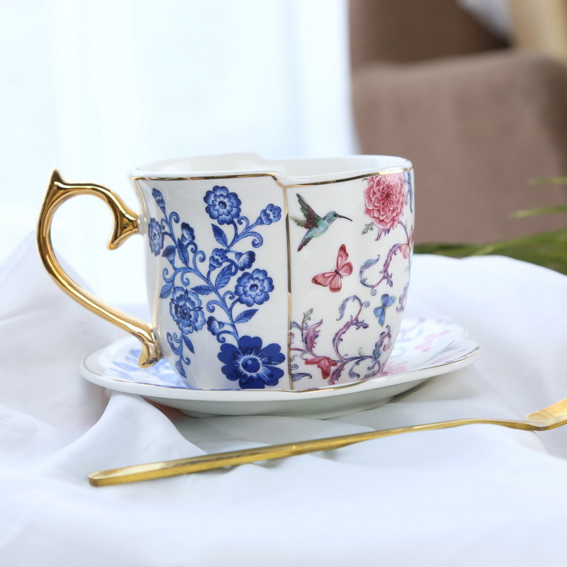 British design Tea cup with saucer - British design Tea cup with saucer