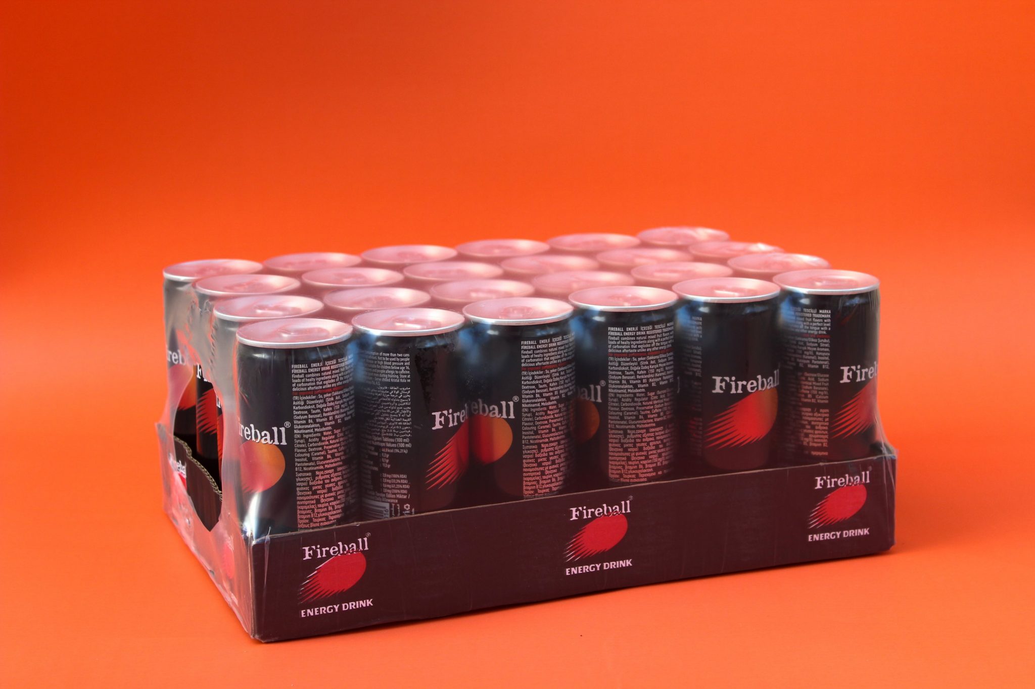 Fireball Carbonated Energy Drink 24 cans per carton. - NJM Trading
